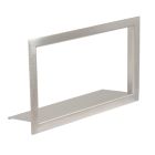 Tapered Trash Chute With Drip Edge